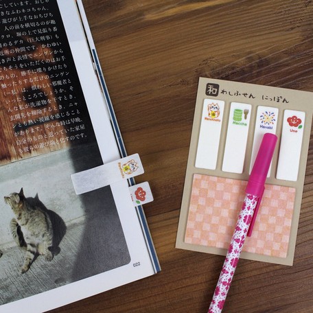 Post-it／Sticky note（Washi Japanese traditional paper ）pearls before ...